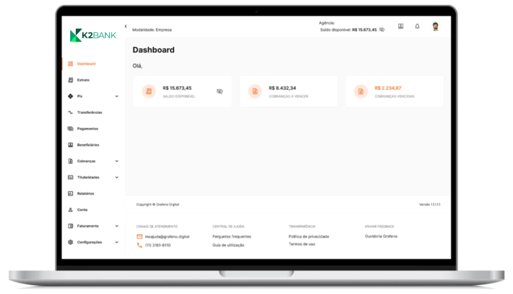 Abrir Conta - K2 Bank